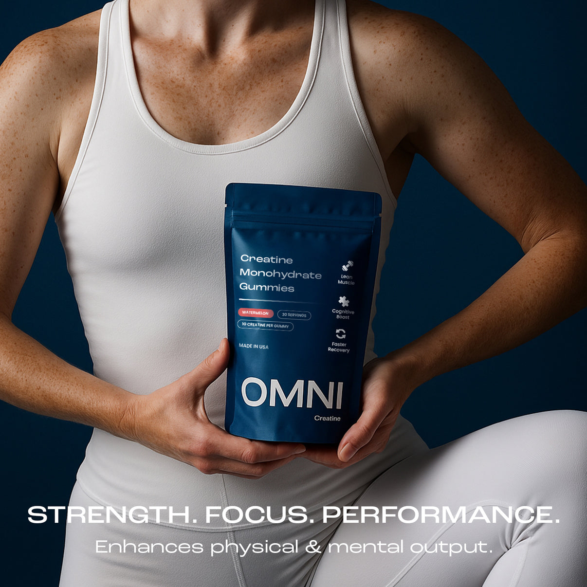 Daily Creatine Monohydrate Gummies | Watermelon Flavor | OMNI Creatine ...